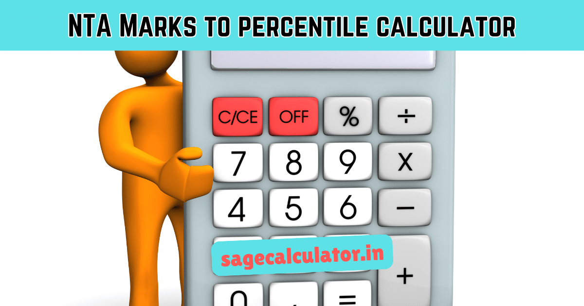 NTA Score to Percentile Calculator 2025 - Try Now